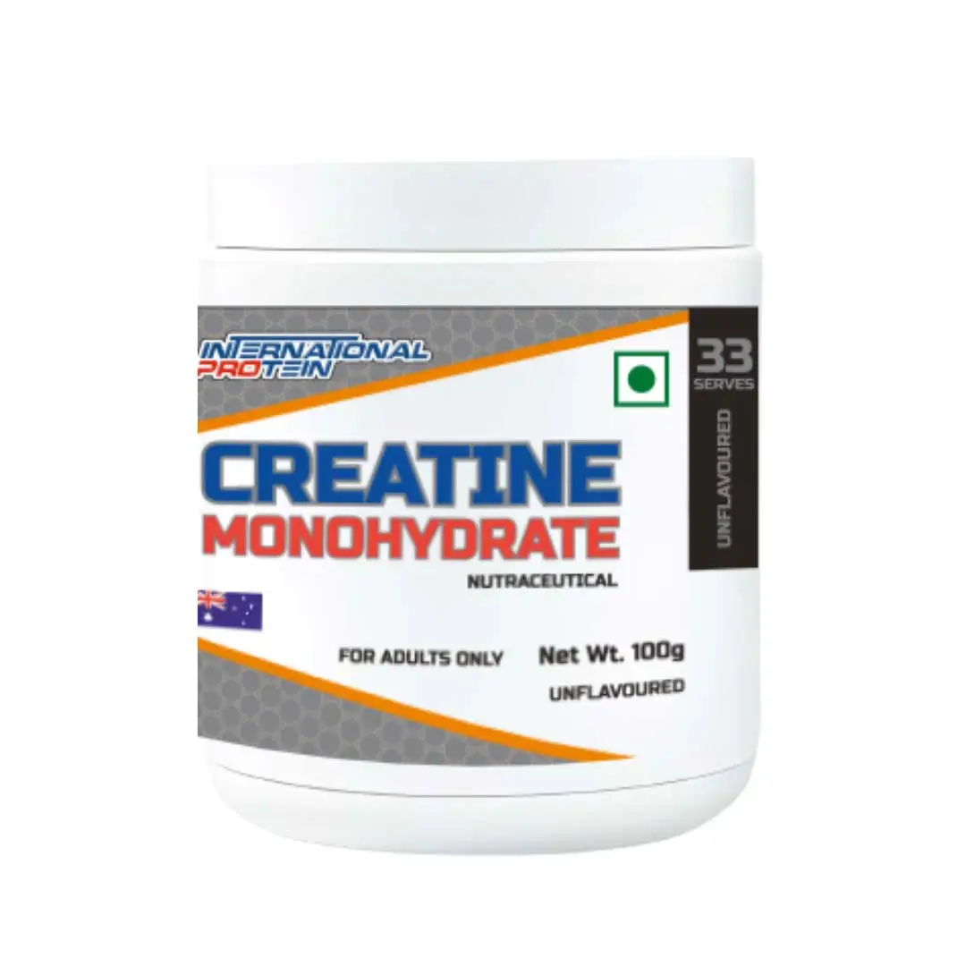 International Protein Creatine Monohydrate 100g India Unflavored ...