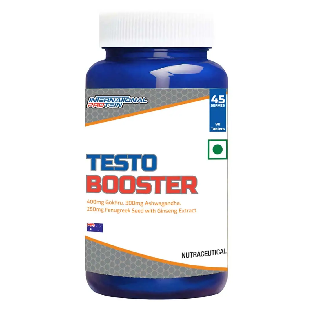 International Protein Rock Hard Testosterone Booster (90 Tablets ...